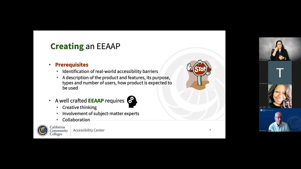 Equally Effective Alternate Access Planning - YouTube