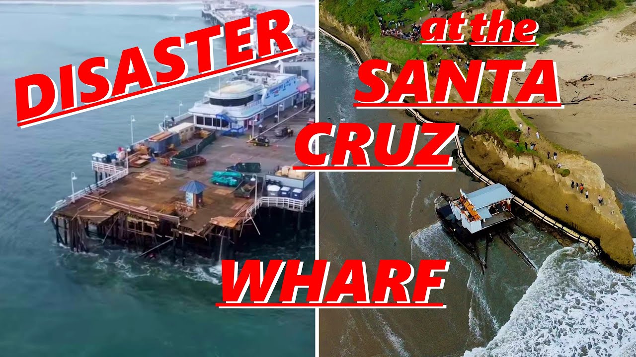 Santa Cruz Wharf COLLAPSES!!! Our First Hand Account of the Disaster ...