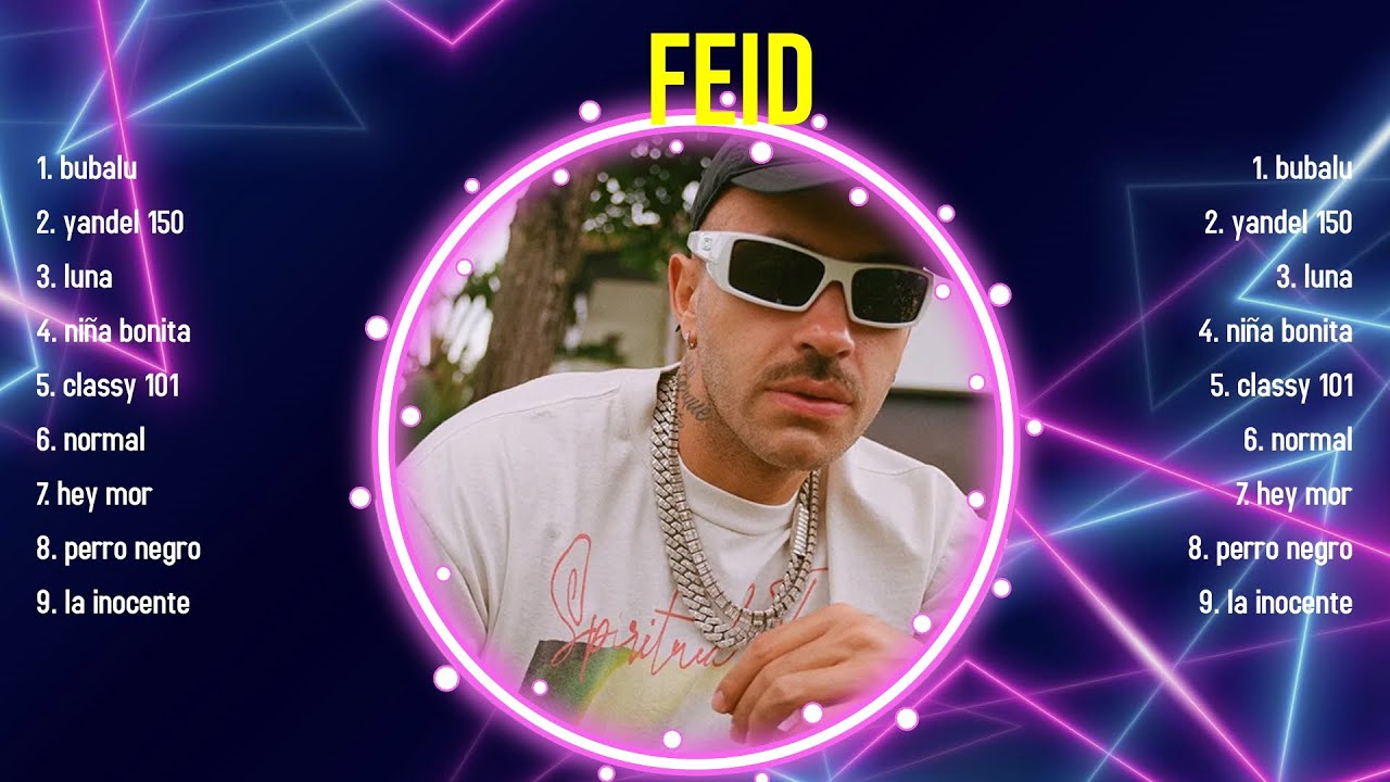 Las mejores canciones del álbum completo de Feid 2024 - YouTube