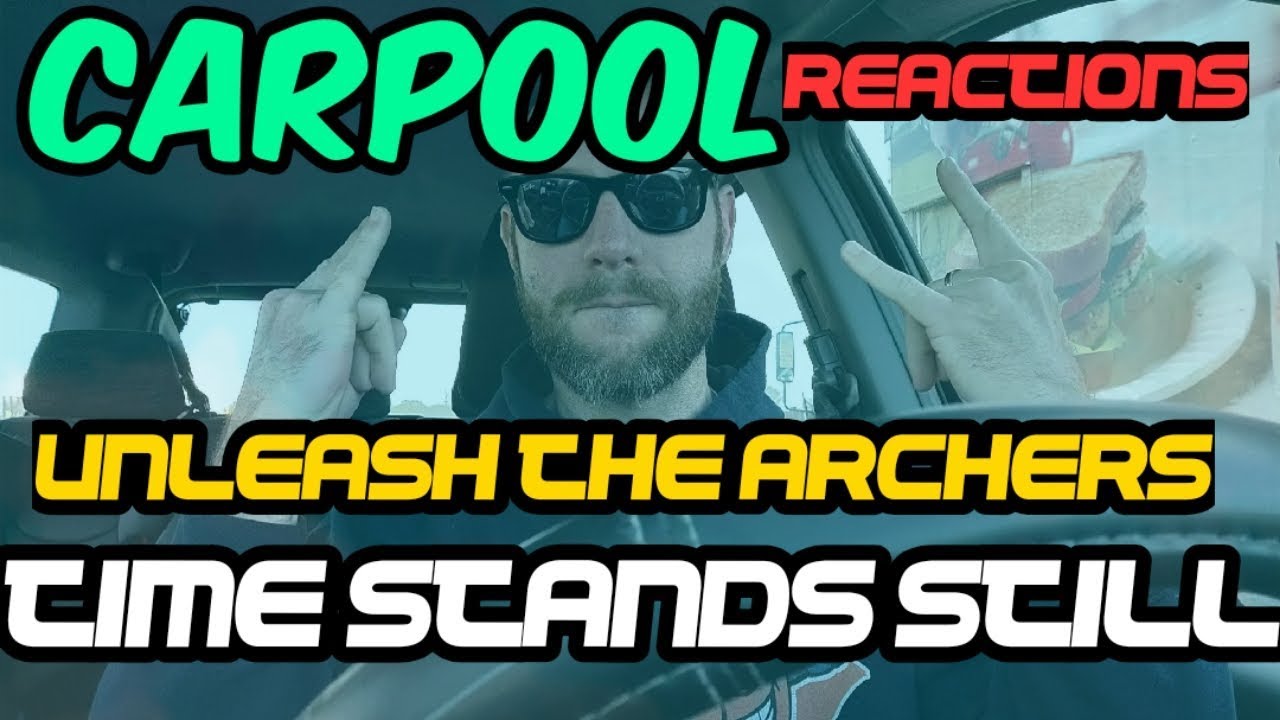 Unleash The Archers Time Stands Still Carpool Reactions - YouTube