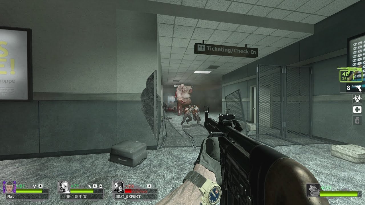 Left 4 Dead 2 Expert Gameplay StG-44 WW2 Weapon Anim Mod - YouTube