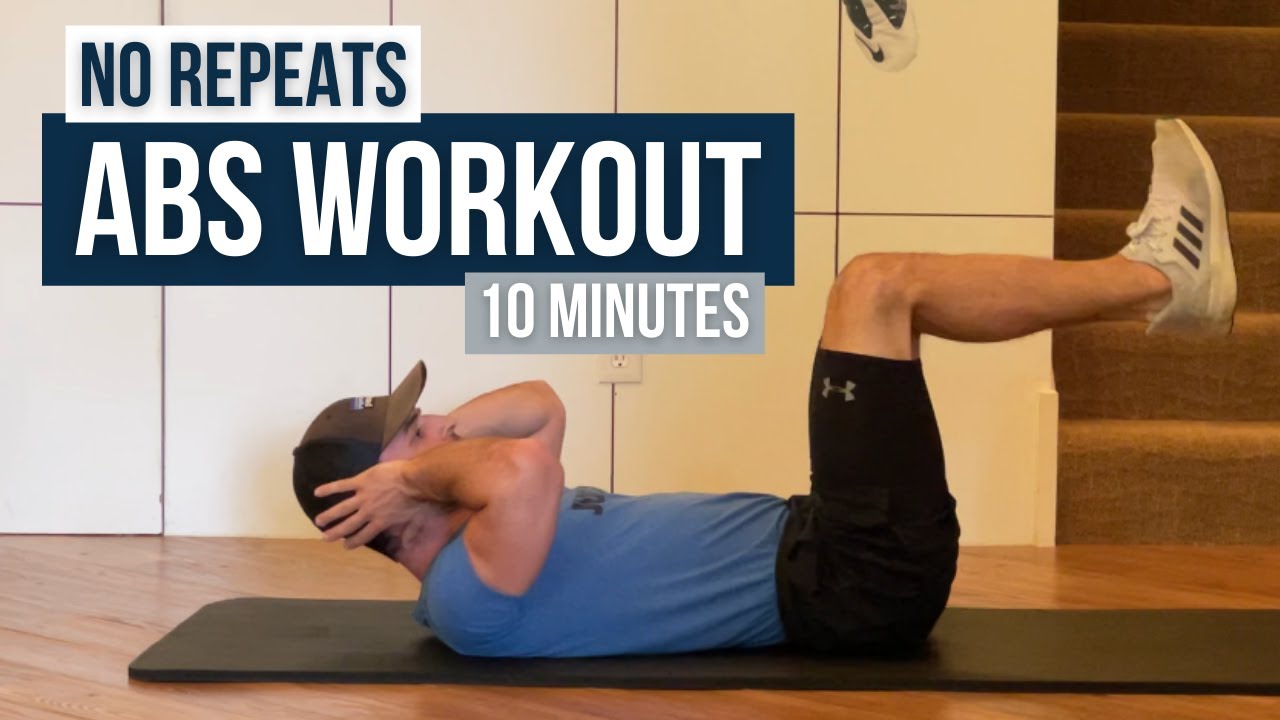 NO REPEATS AB WORKOUT | Intense Total Abs Workout - Follow Along! - YouTube