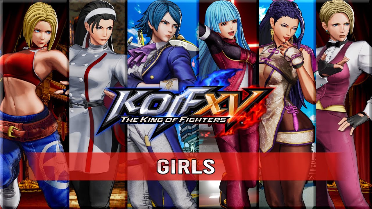 KOF XV - Girls Exhibition - YouTube