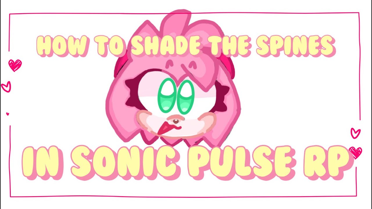 How to shade the spines of your oc in Sonic Pulse RP! - YouTube