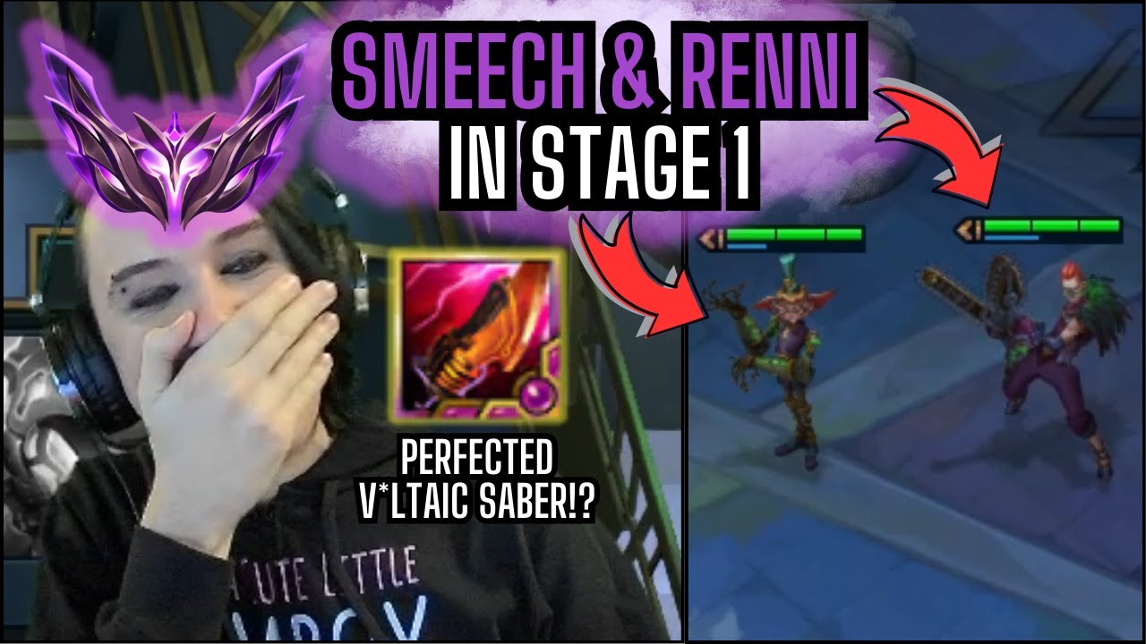 I Got Renni and Smeech on Stage 1—It Was Game Over From There | TFT ...