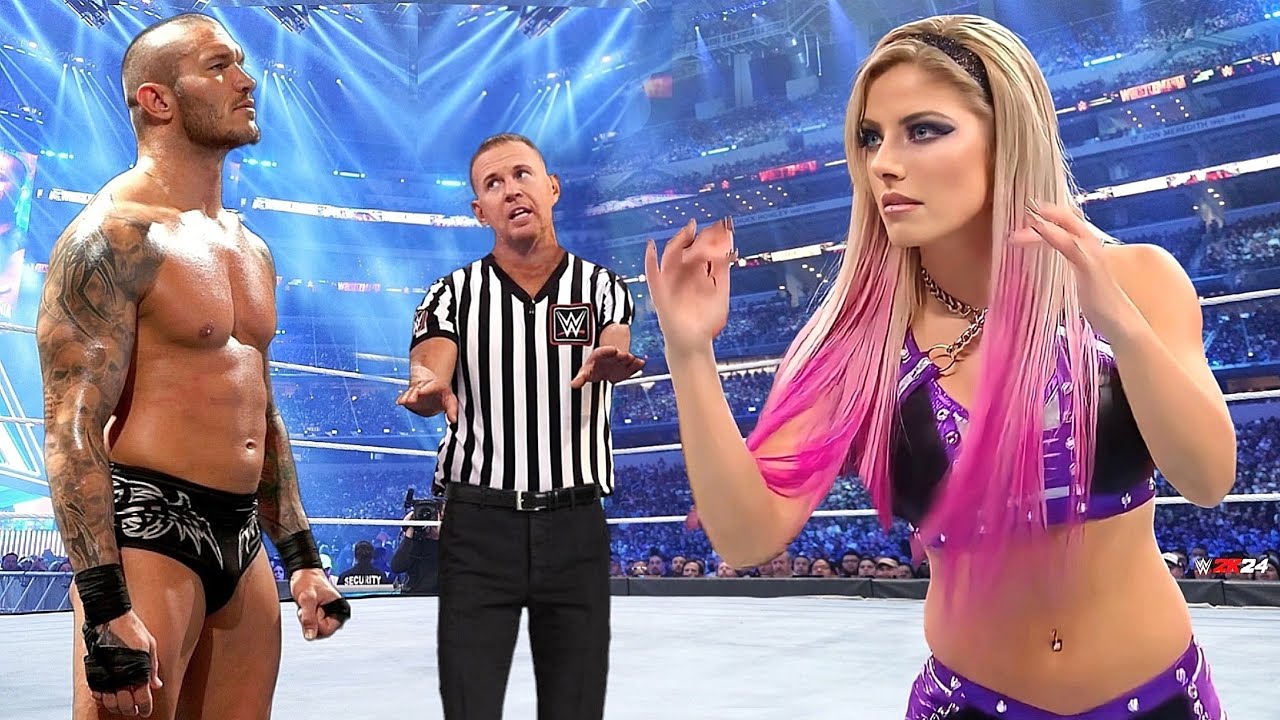 Full Match - Randy Orton vs Alexa Bliss | Iron Man Match 2024 : WWE ...