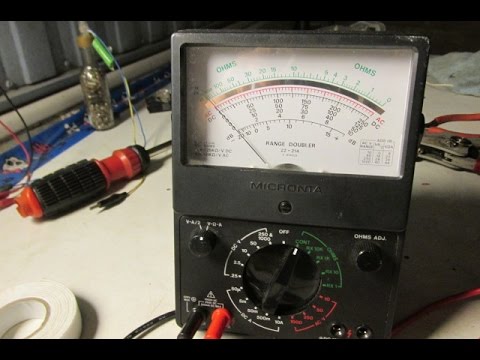 MULTITESTER ( MICROTA 22-214 ) ISTALACION DE UN BUZER DE MICROONDAS ...