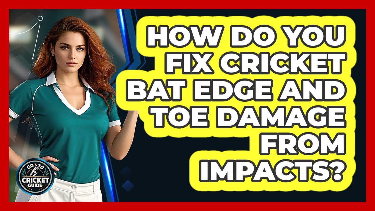 How Do You Fix Cricket Bat Edge And Toe Damage From Impacts? - Go-To ...