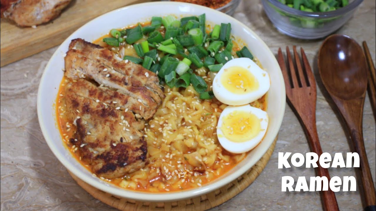 Korean Ramen Bowl Recipe (Samyang Noodles) - YouTube