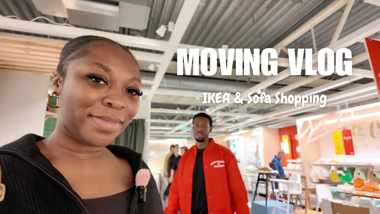 MOVING VLOG: Sofa shopping + IKEA haul for my new home! - YouTube