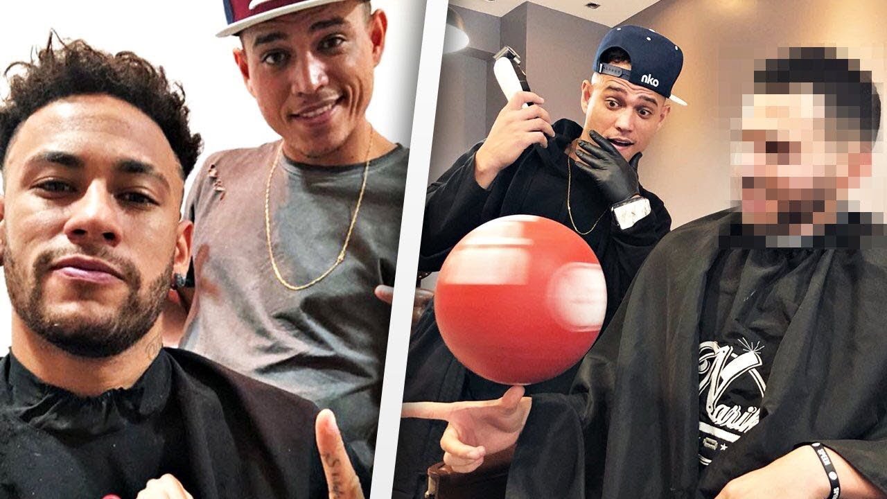 LE COIFFEUR DE NEYMAR ME FAIT UNE NOUVELLE COUPE ! - YouTube