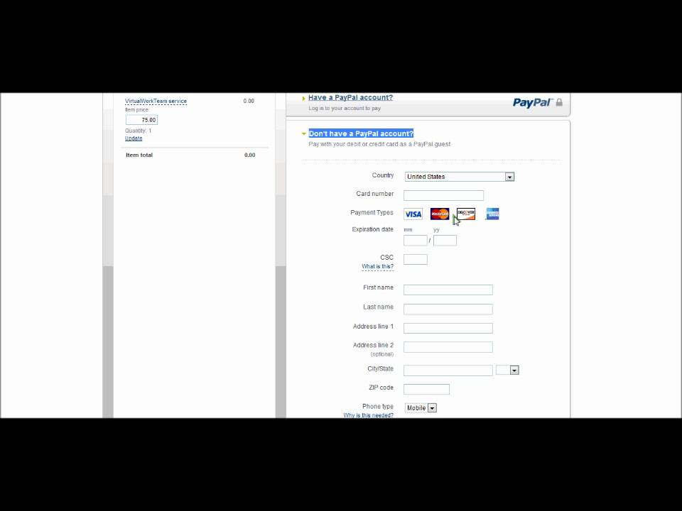 How to make an Online Purchase Using the Buy Now Button - YouTube