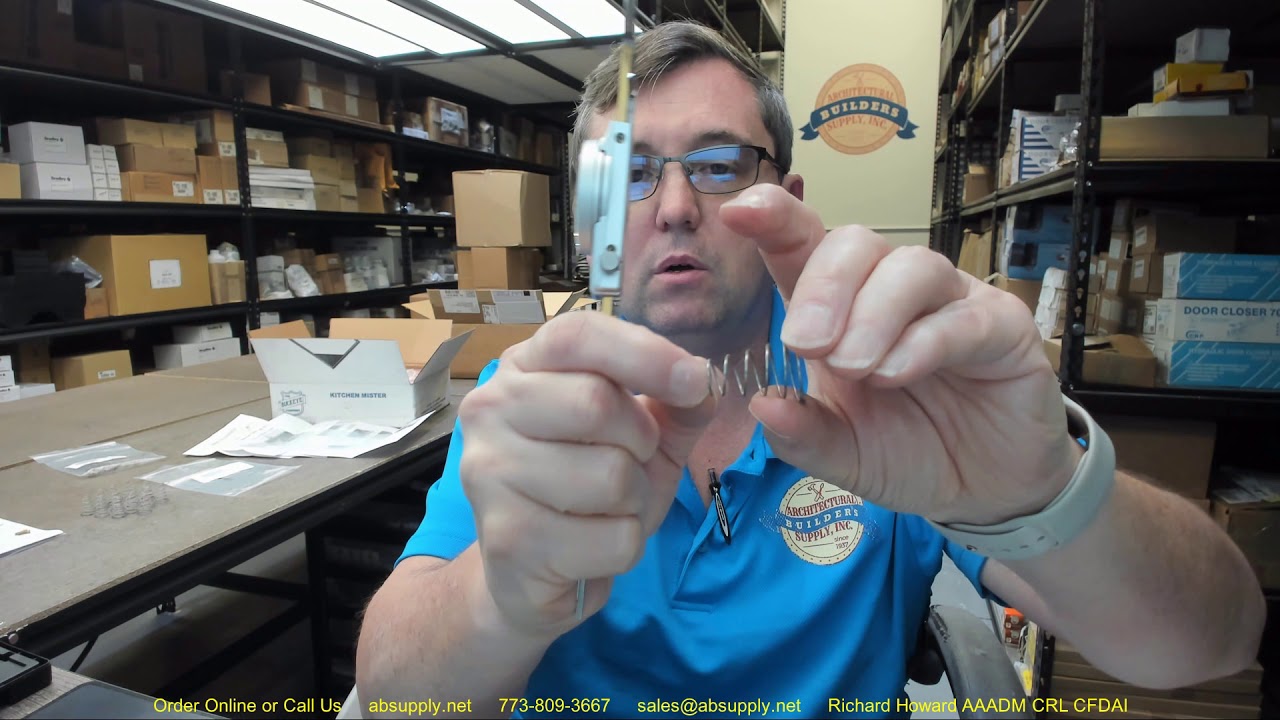 Securitron Company 560 13025 Sam Series Compression Spring - YouTube