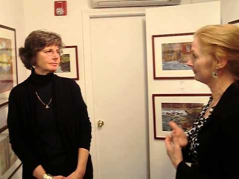 "Gallery Conversations" with Anne Tarbox at the Yarmouth Frame and ...