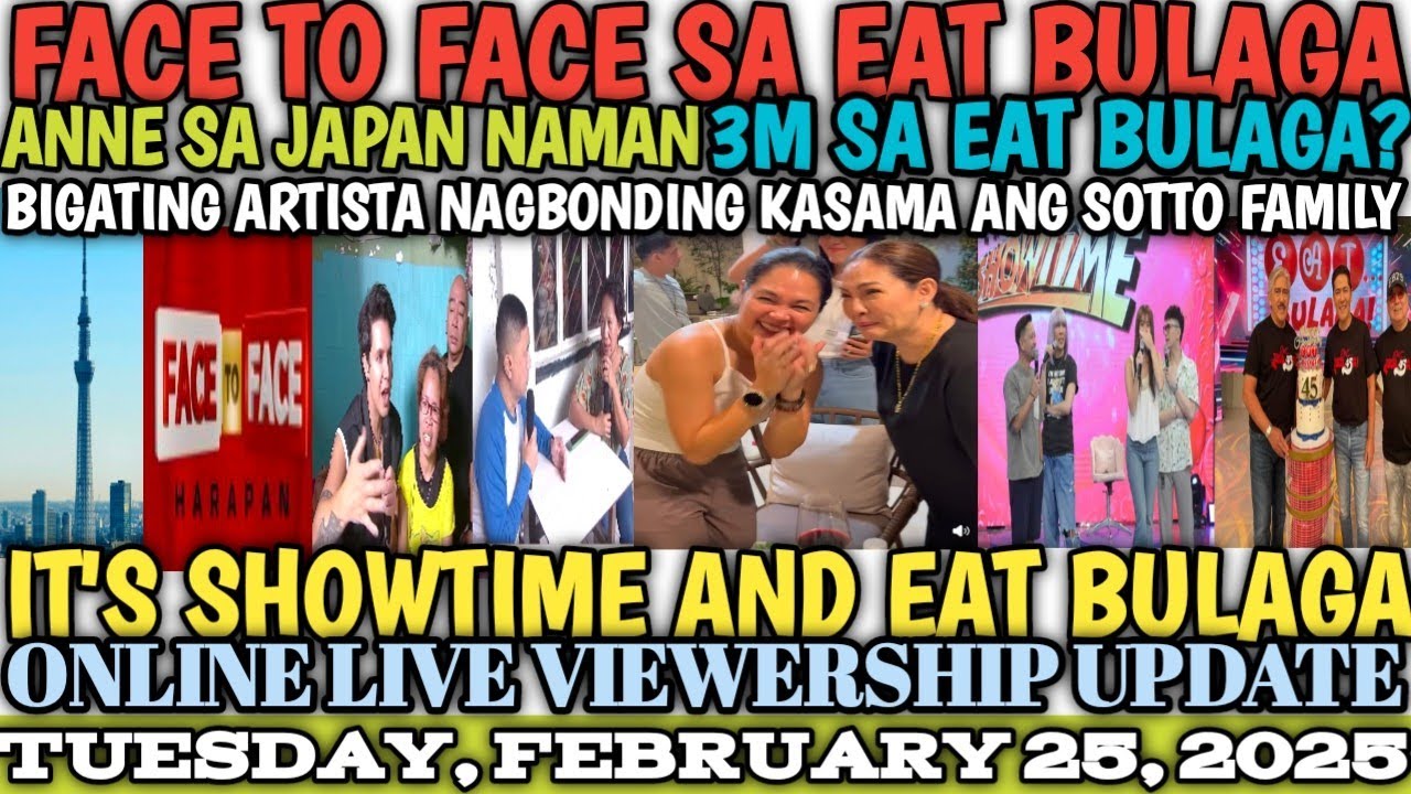 WOW 3 MILLION SA EAT BULAGA? BIG STARS NAGSAMA SAMA? VIEWS DIKIT? - YouTube