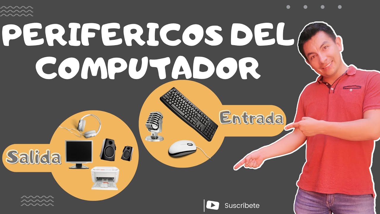 PERIFERICOS DEL COMPUTADOR: Características, tipos y función. - YouTube