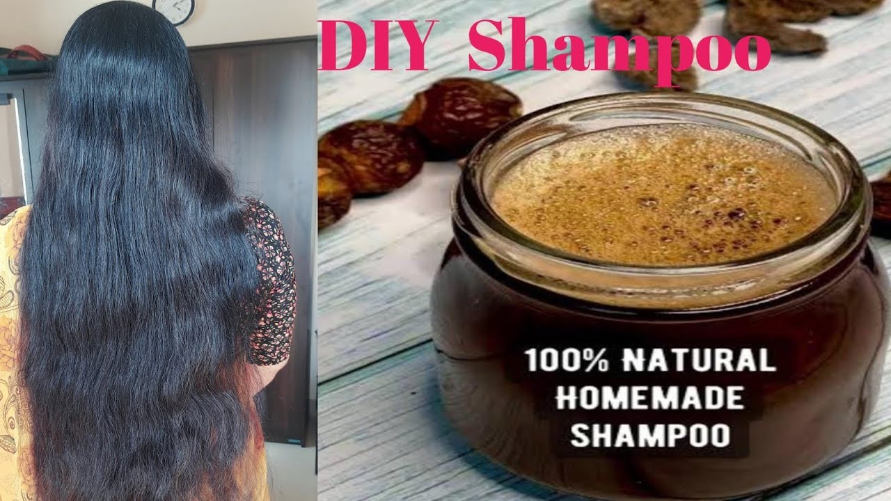Homemade Hair Shampoo#(हिंदी) | Homemade shampoo | Hair Growth Shampoo ...