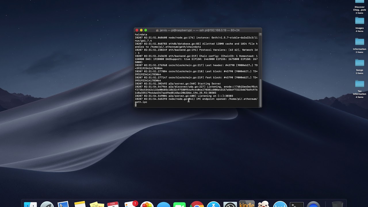 Blockchain implementation using Raspberry Pi Part 1 - YouTube