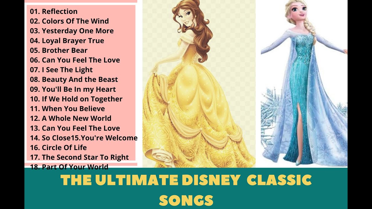 The Ultimate Disney Classic Songs Playlist - Disney Soundtracks ...