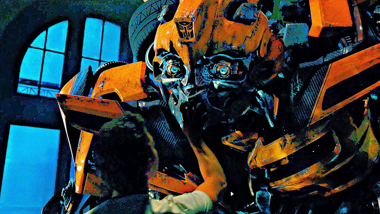 TRANSFORMERS DARK OF THE MOON | Sam and bumblebee in apartment | full ...