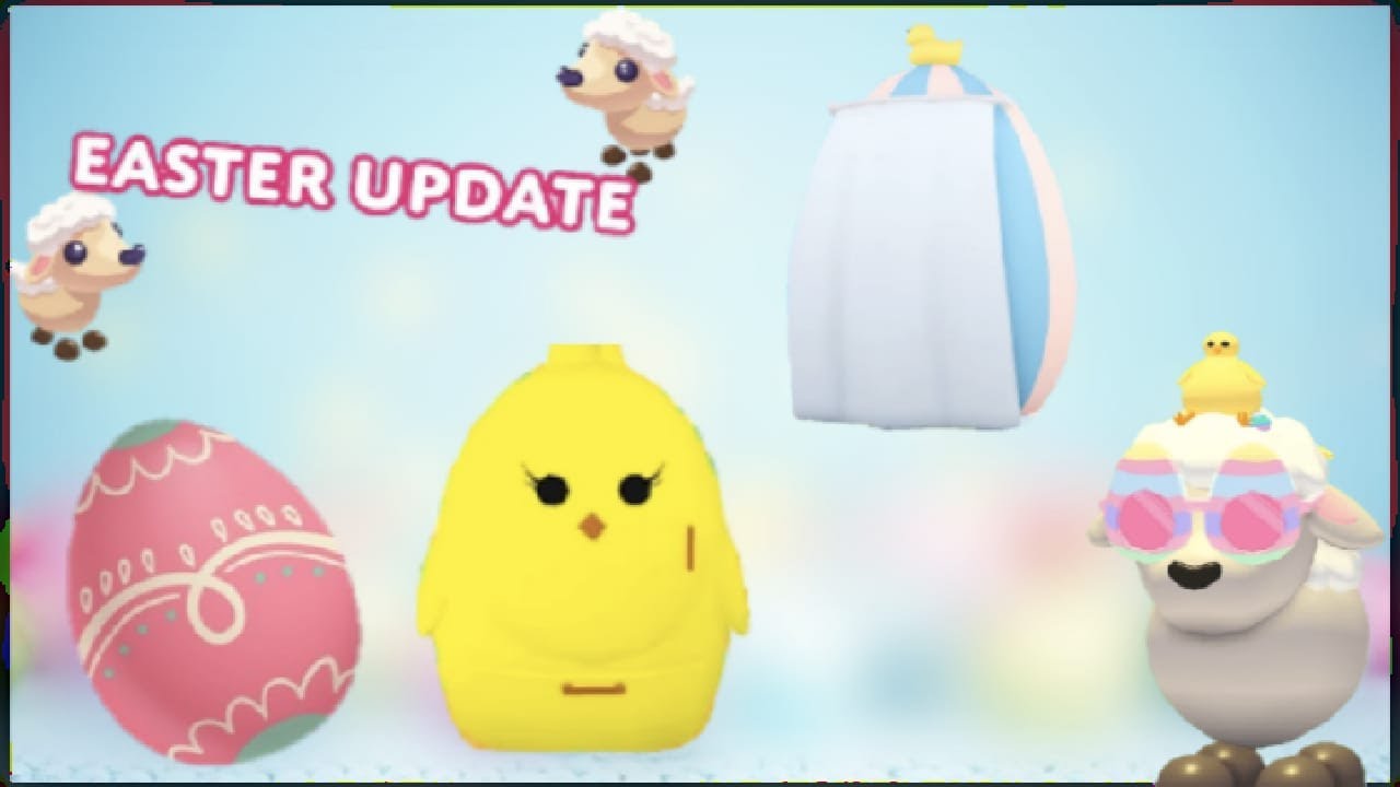NEW EASTER PET WEAR, EGG HUNT AND FURNITURE IN ADOPT ME (Roblox ...