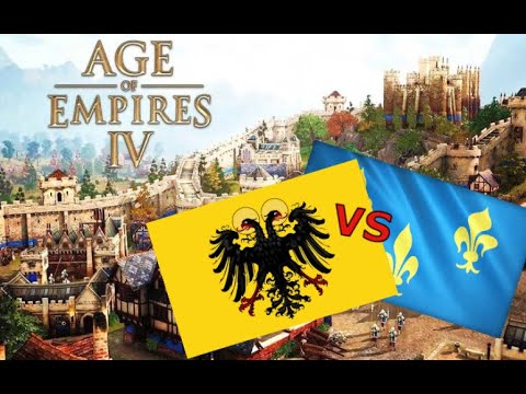Analyse Game AOE 4 : HRE vs FRANCAIS - Col Français - YouTube