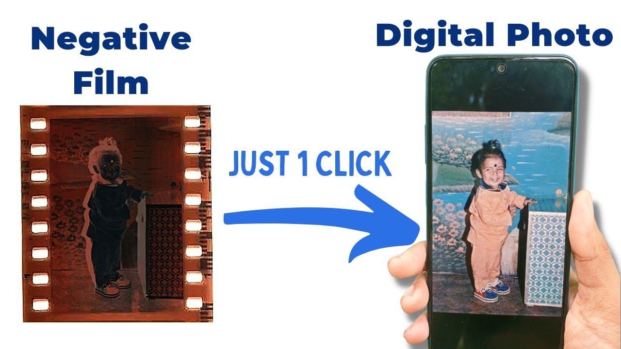 Develop Negative Film at HOME with MOBILE - YouTube