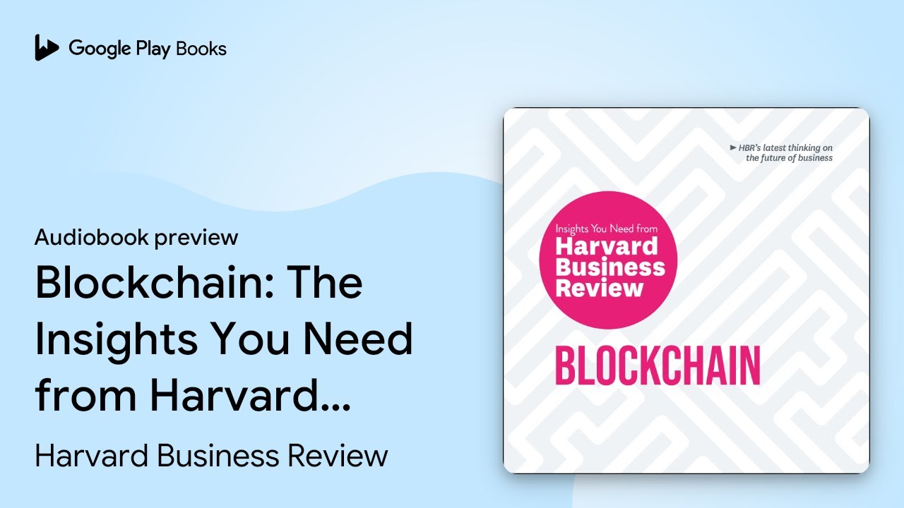 Blockchain: The Insights You Need from Harvard… by Don Tapscott ...