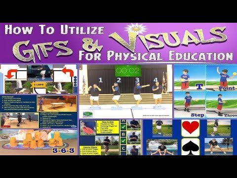 How to Utilize Gifs & Visuals in Physical Education - YouTube