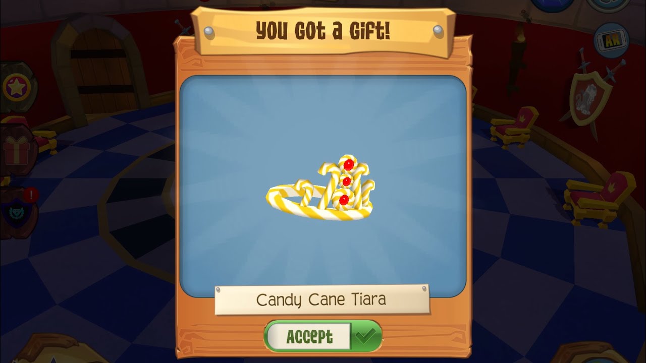 Today’s Member Pack Chest: Candy Cane Tiara - YouTube