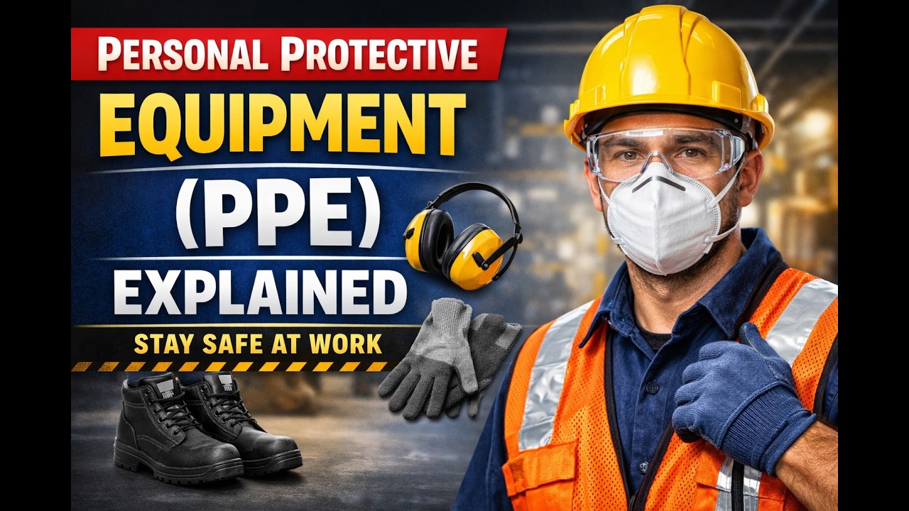 Personal Protective Equipment (PPE) Explained — Stay Safe at Work - YouTube
