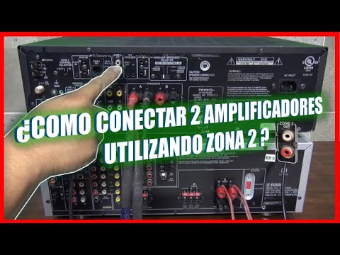 COMO CONECTAR 2 AMPLIFICADORES UTILIZANDO ZONA 2 #tutorial - YouTube