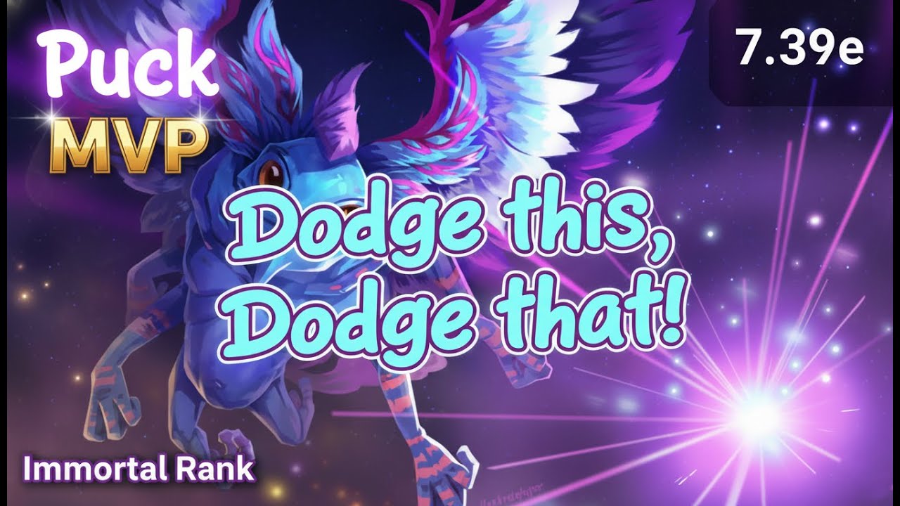 Dodge everything and rank up easily! Immortal Ranked Match (Dota 2 7.39 ...