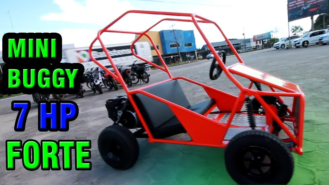 Fizemos um MINI BUGGY 7HP muito FORTE ! - YouTube