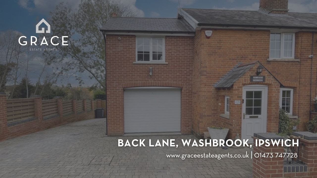FOR SALE: Back Lane, Washbrook, Ipswich - YouTube