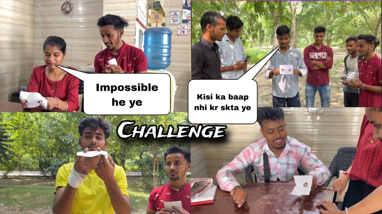 New public challenge | new challenge | challenge with public - YouTube