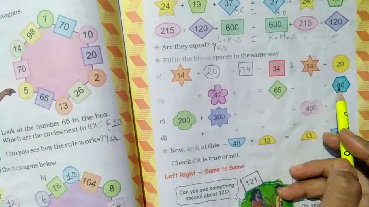 NCERT - MATHEMATICS, CLASS -5, CHAPTER - 7 (VIDEO - 4) - YouTube