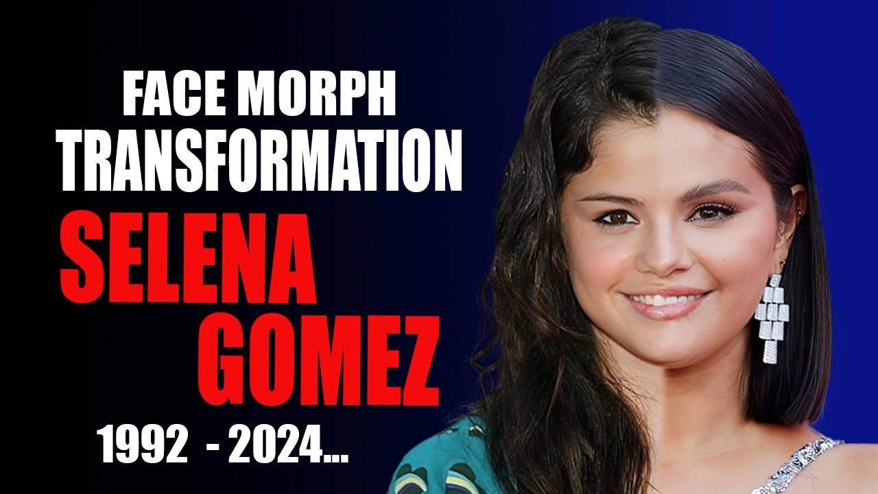 Selena Gomez - Transformation (Face Morph Evolution 1992 - 2024...) - YouTube