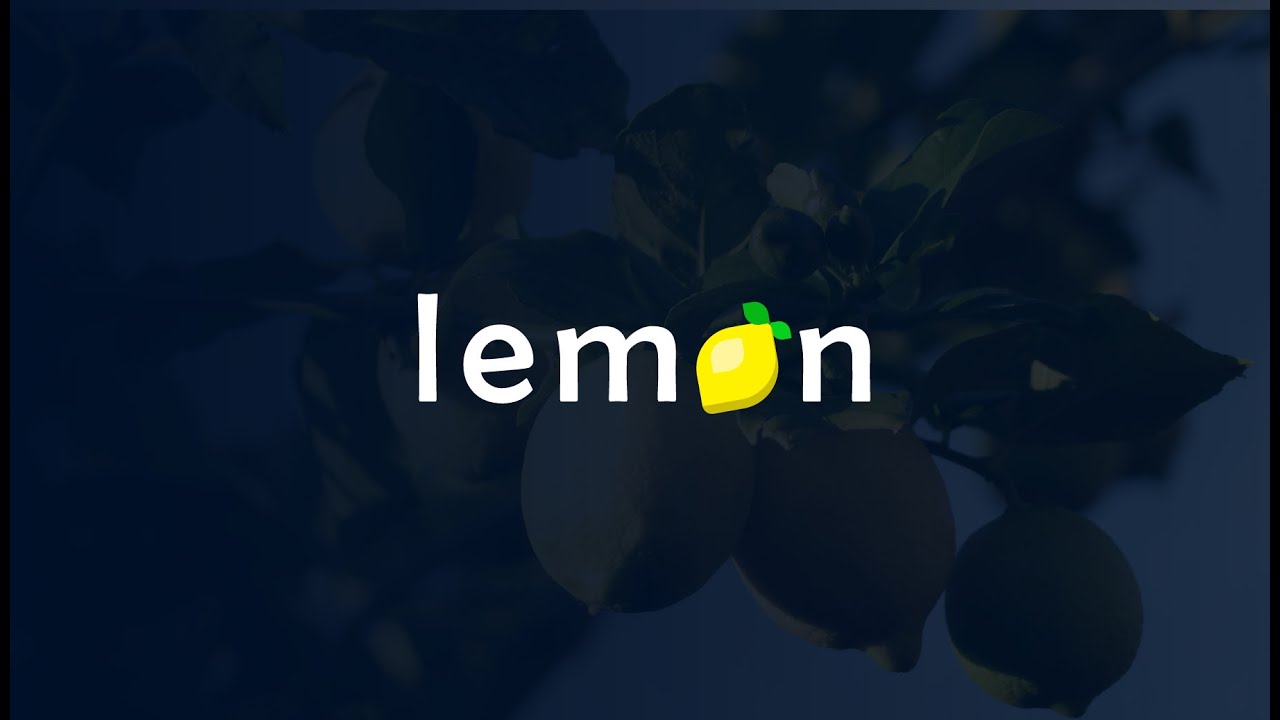 Lemon logo tutorial for beginner - YouTube