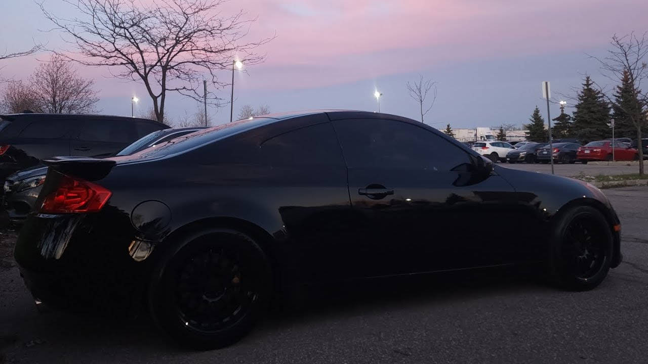 G35 NIGHT CRUISE POV FBO TUNE WITH MOTORDYNE EXHAUST - YouTube
