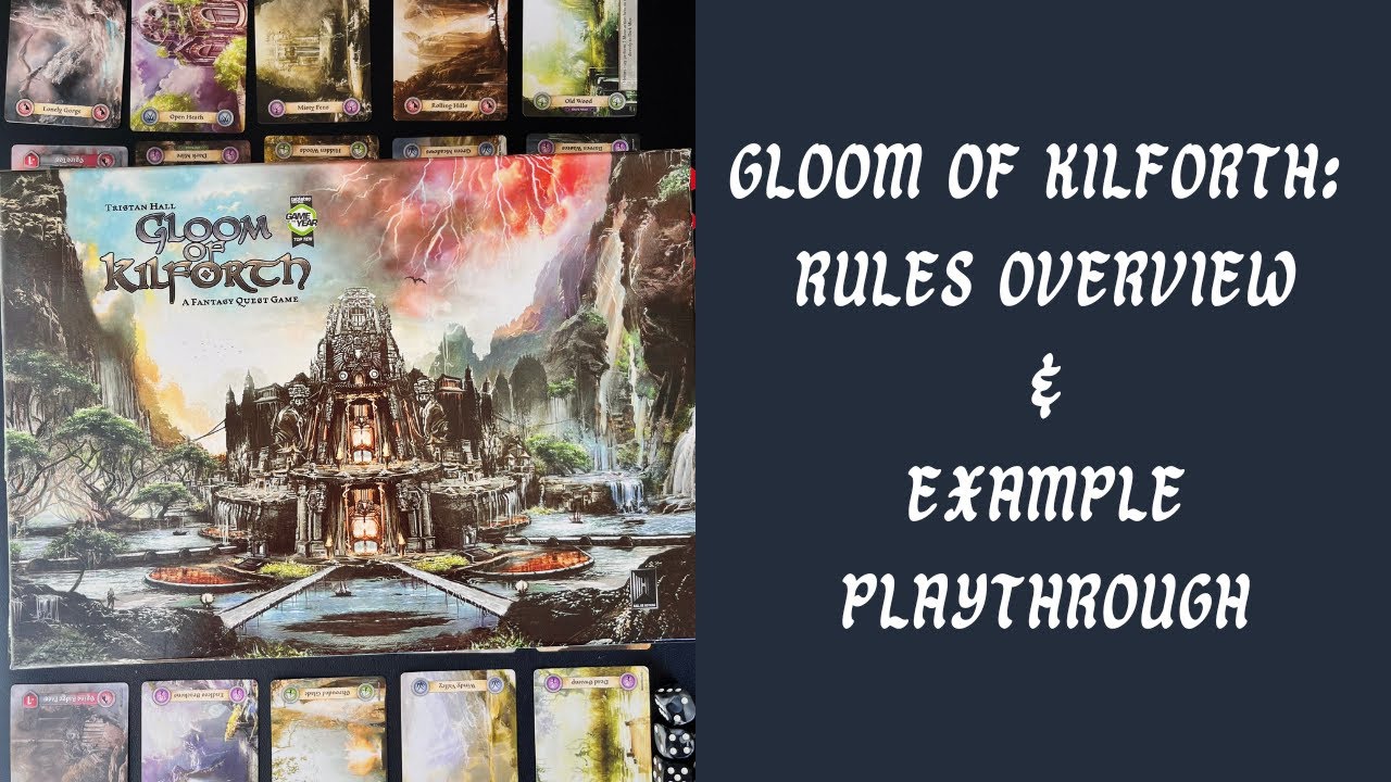 Gloom of Kilforth - Rules Overview & Example Playthrough | My FAVORITE ...
