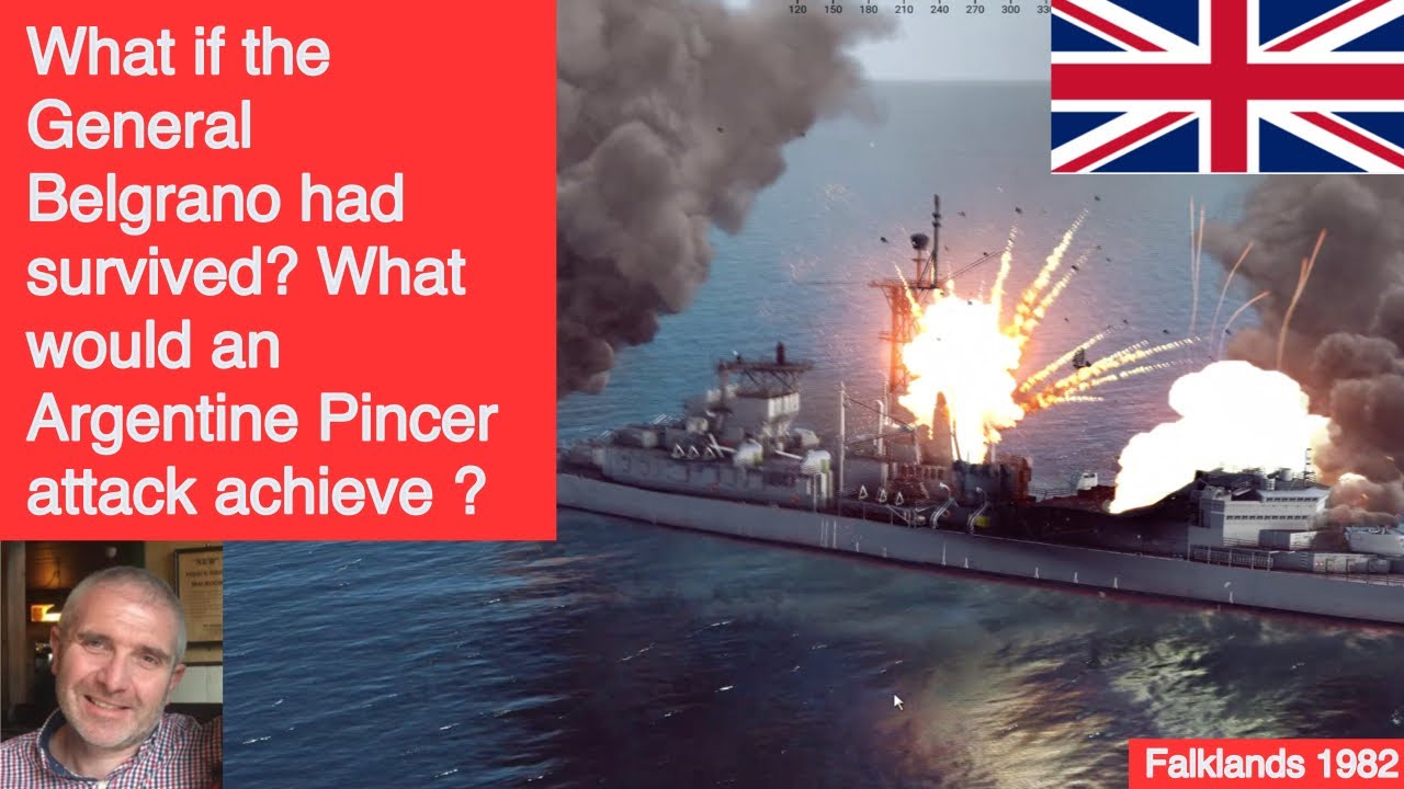 What If the Belgrano Survived? Argentina’s Devastating Pincer Attack on ...
