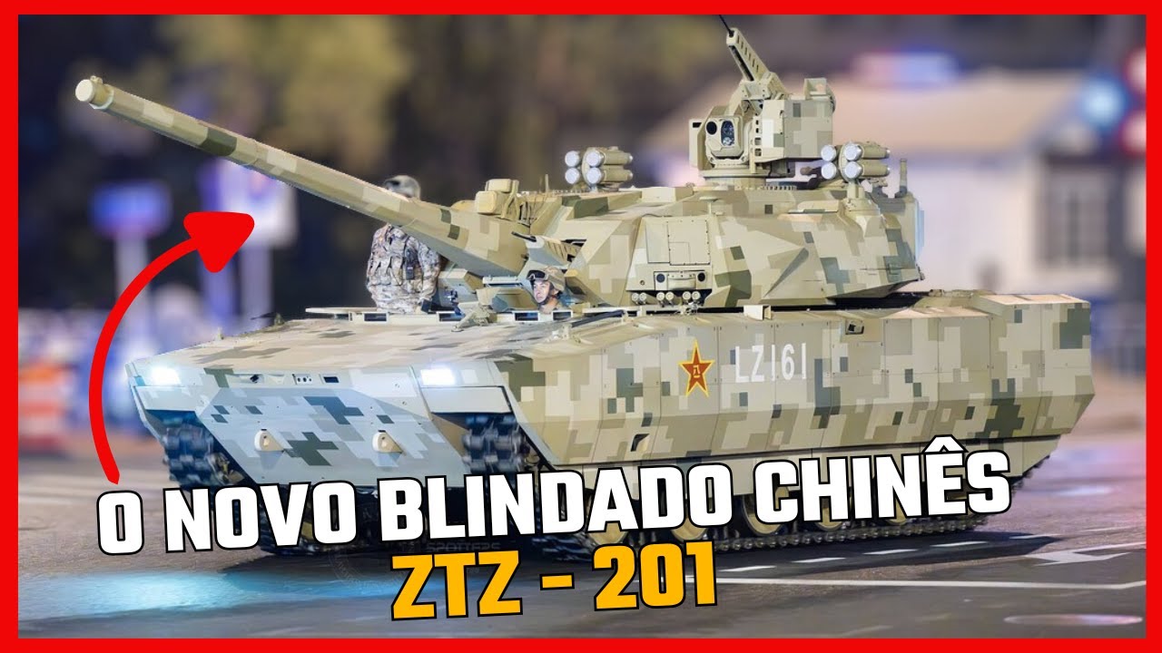 O Novo Blindado Chinês ZTZ - 201! - YouTube