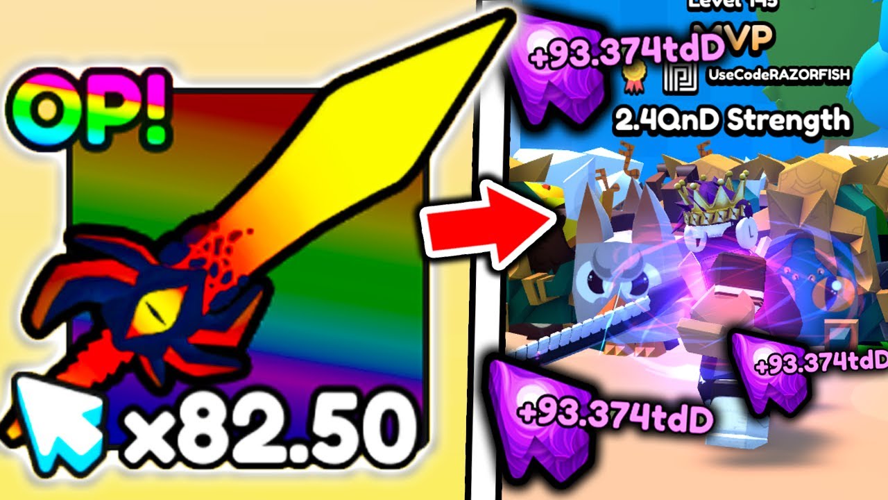 Attempting To GET STRONGEST SWORD in NEW MAGMA PACK in Roblox Pull a ...