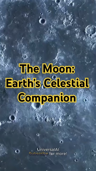 The Moon: Earth's Celestial Companion #space #moon #spacefacts #short # ...