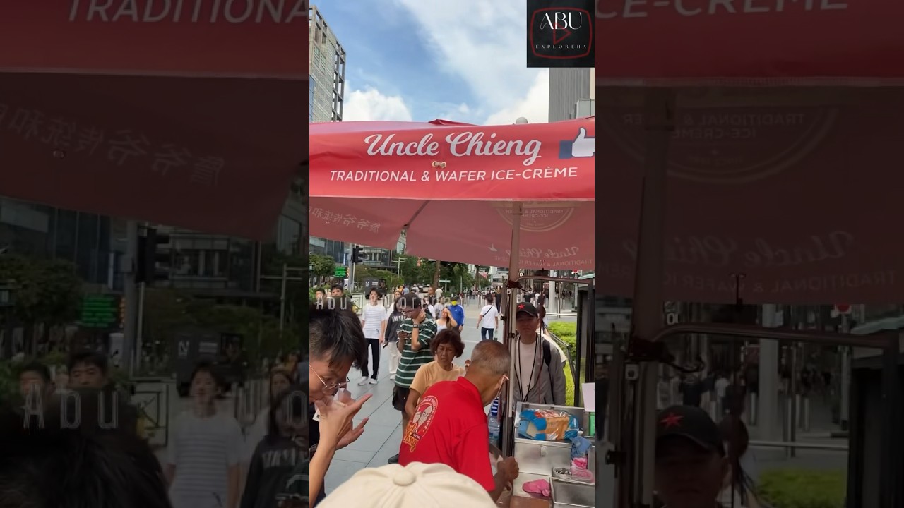 Famous Iconic Uncle Chieng’s Traditional & Wafer Ice-Creme in Orchard ...