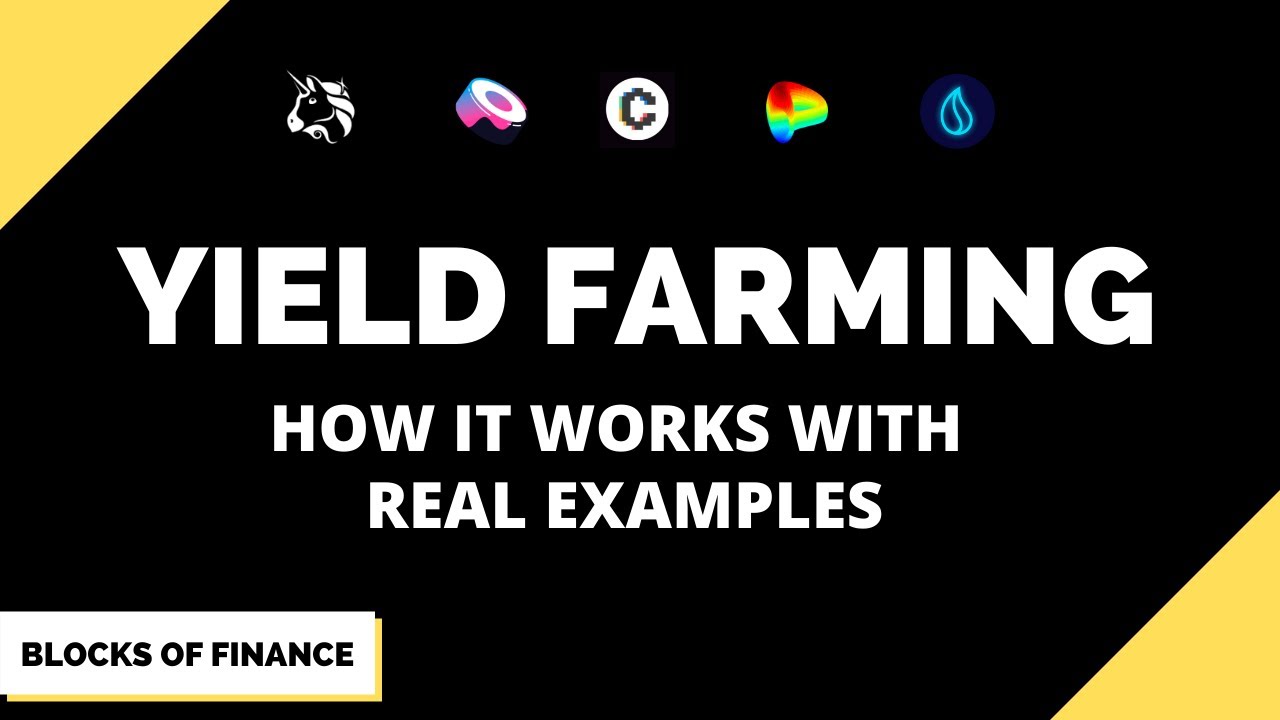 Yield Farming Explained With Simple Examples - YouTube