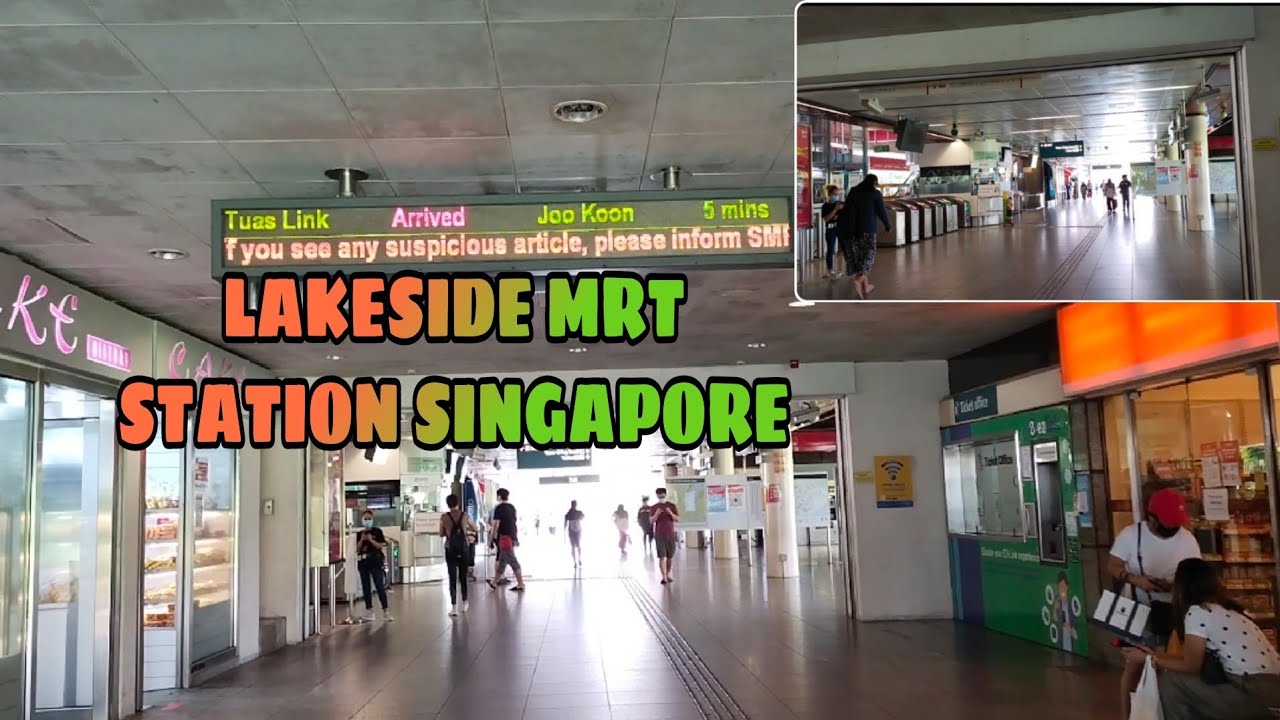 Singapore LakeSide MRT Station | June2021 | Honeyam TVlogU - YouTube