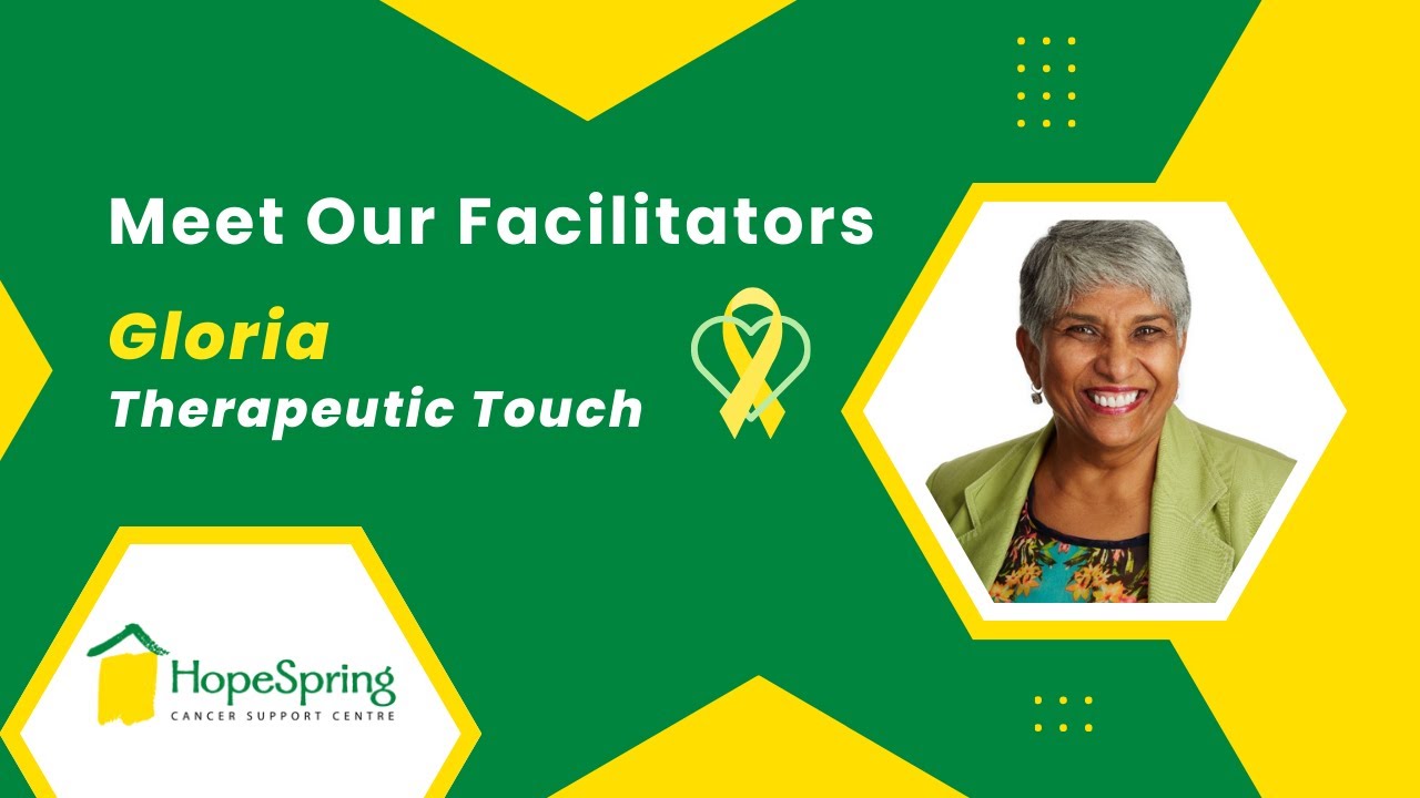 Meet Our Facilitators: Gloria - Therapeutic Touch - YouTube