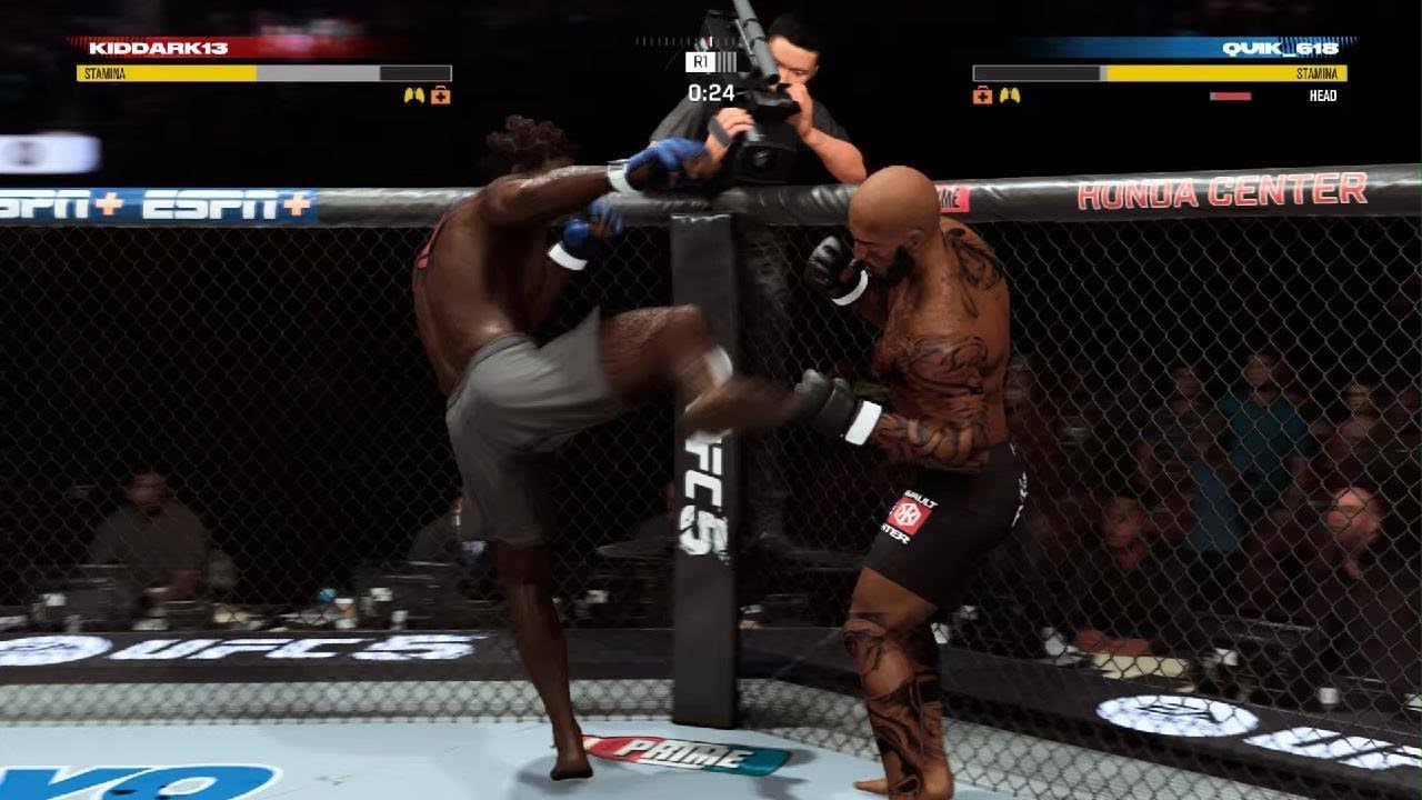 The head kick is sneaky EA SPORTS UFC 5 - YouTube